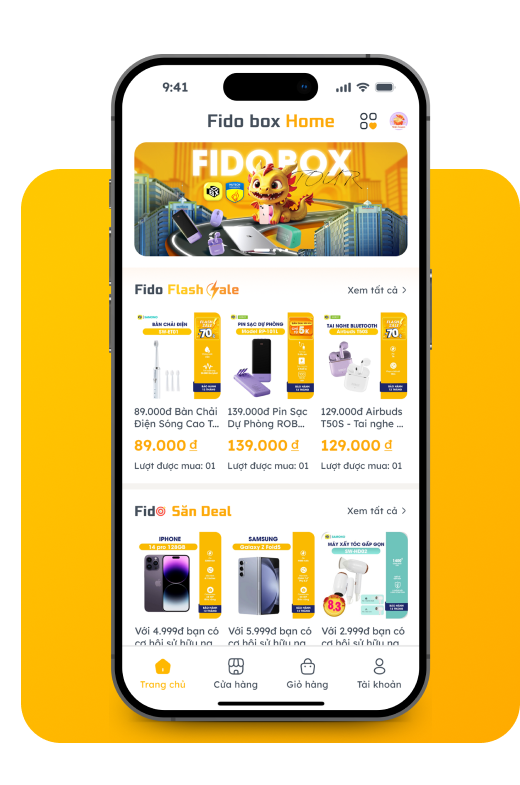 Dự án App Fido Box – Toyar Corporation